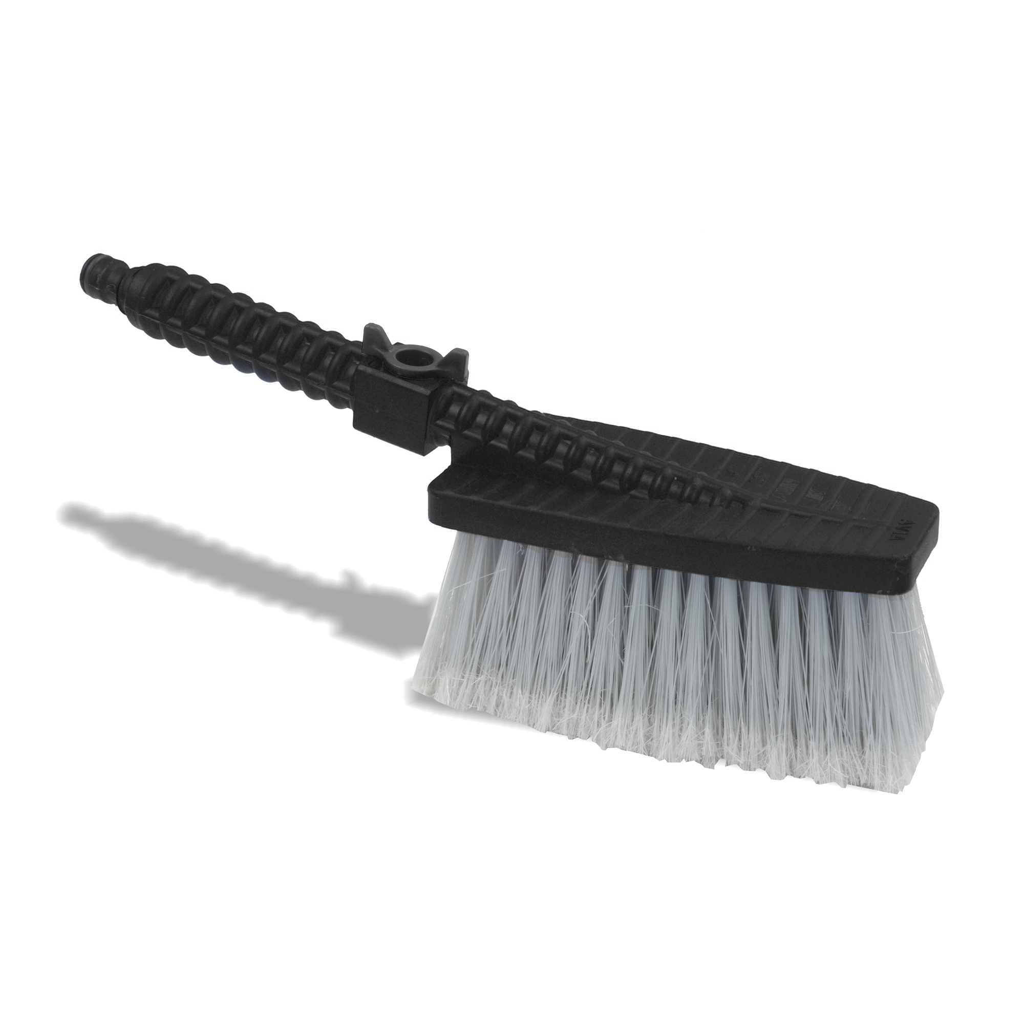 Soft bristle brush for cleaning store